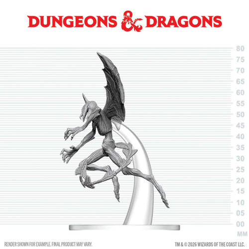 Dungeons & Dragons Nolzur's Marvelous Miniatures: Nightgaunt (Unpainted ...