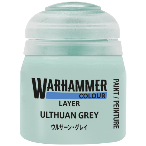 Warhammer Colour Paint: Layer - Ulthuan Grey (12ml) - Game Nerdz