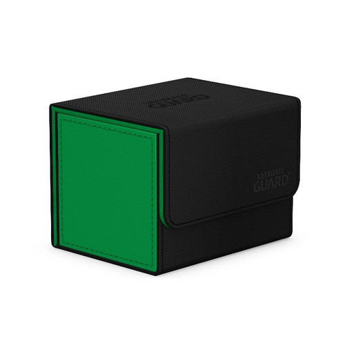 Ultimate Guard Deck Box: Black/Green - Sidewinder Xenoskin 100+ Synergy ...