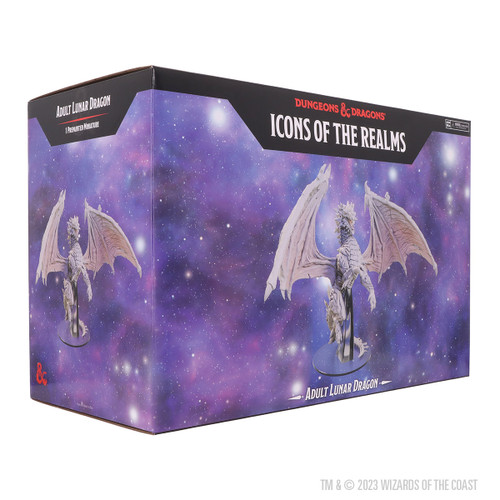 Dungeons & Dragons Miniatures: Icons of the Realms - Adult Lunar Dragon ...