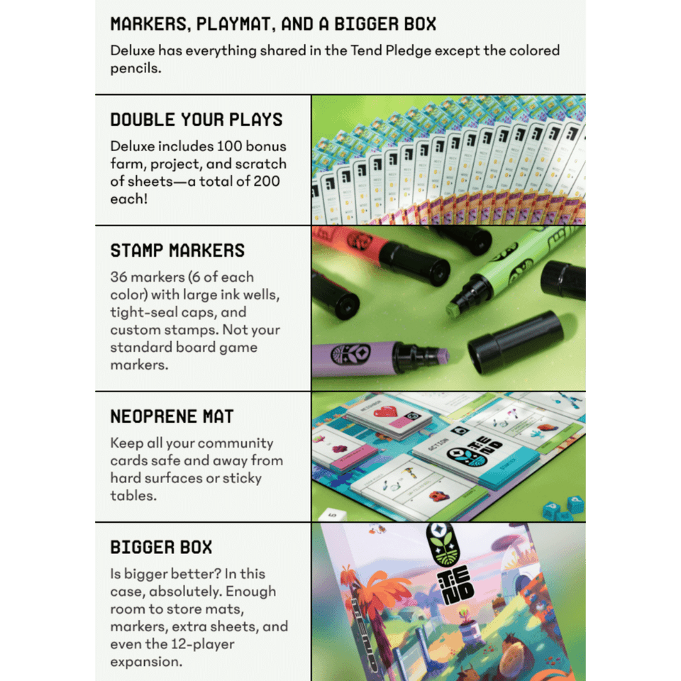 Tend: Deluxe (Kickstarter) - Game Nerdz