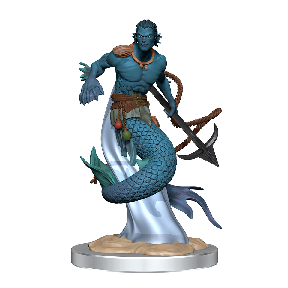 Dungeons & Dragons Nolzur's Marvelous Unpainted Miniatures: Merfolk ...
