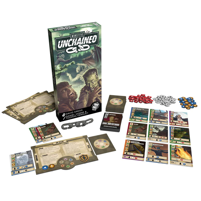 Universal Monsters Unchained Deck-Building Game - Game Nerdz