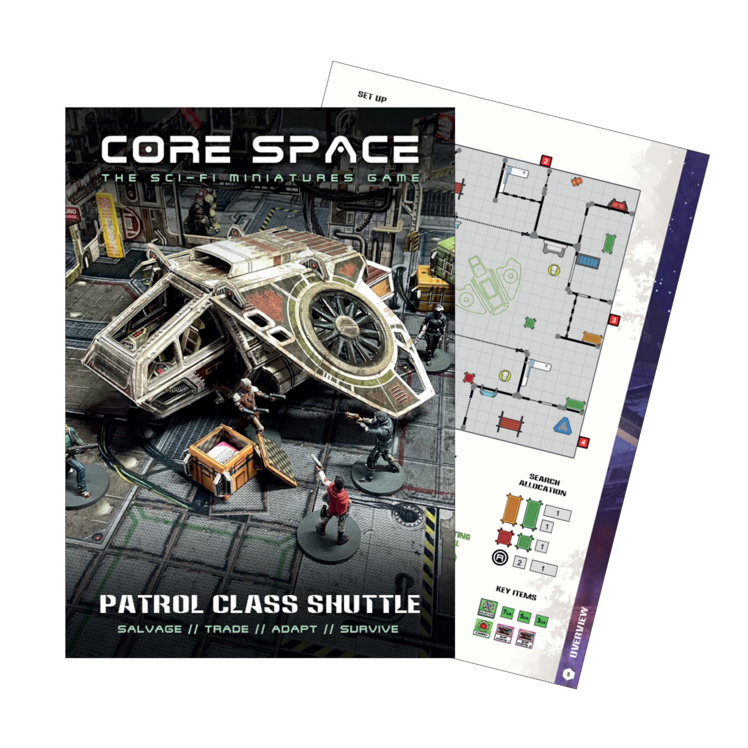 Core Space: Patrol Class Shuttle Expansion - Game Nerdz