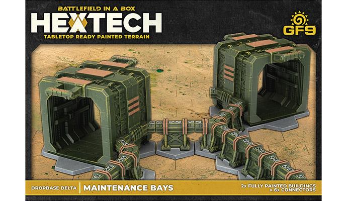 Battlefield in a Box: Hextech Terrain - Dropbase Delta Maintenance Bays ...