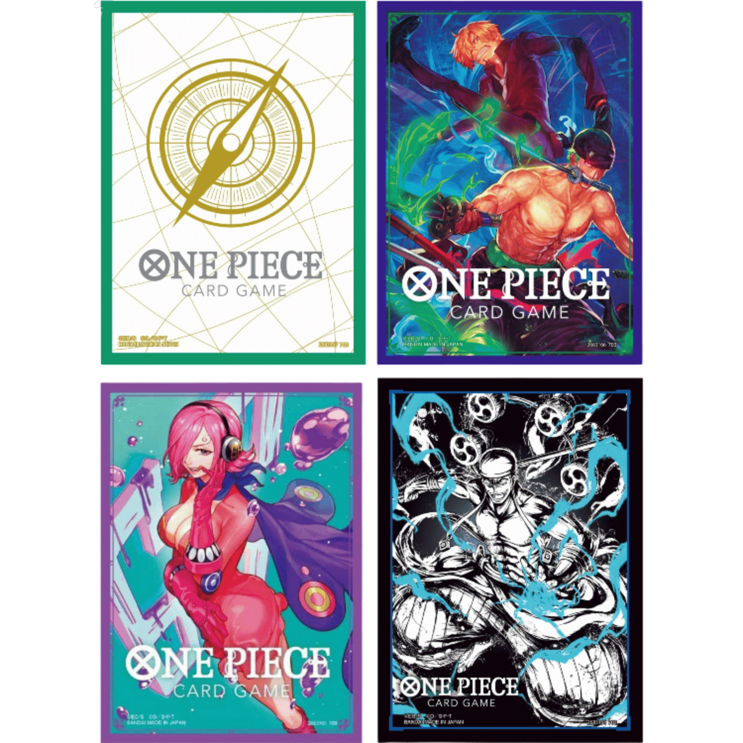 One Piece TCG: Official Card Sleeves V5 (70ct) (Set of 4) - Game Nerdz