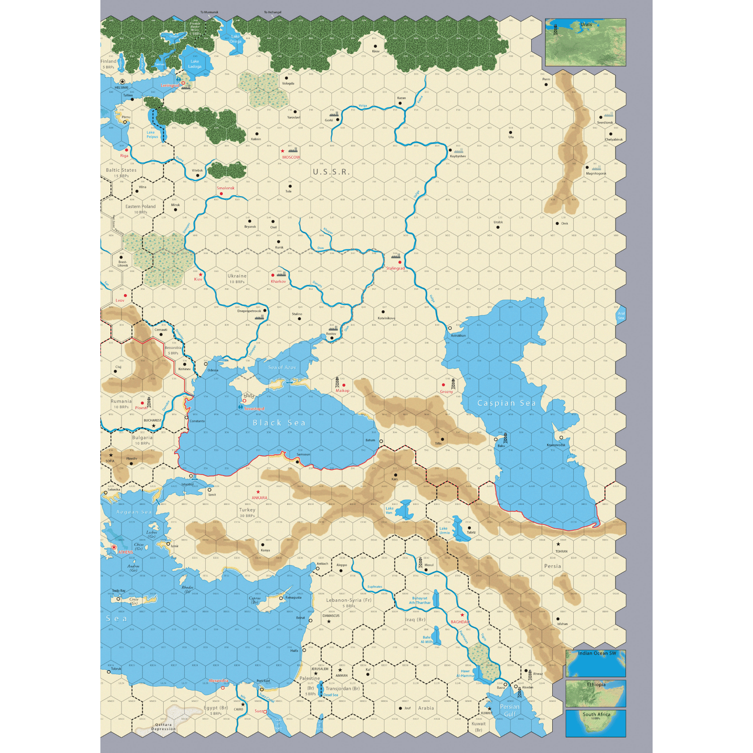 A World at War: Mounted Maps - Game Nerdz