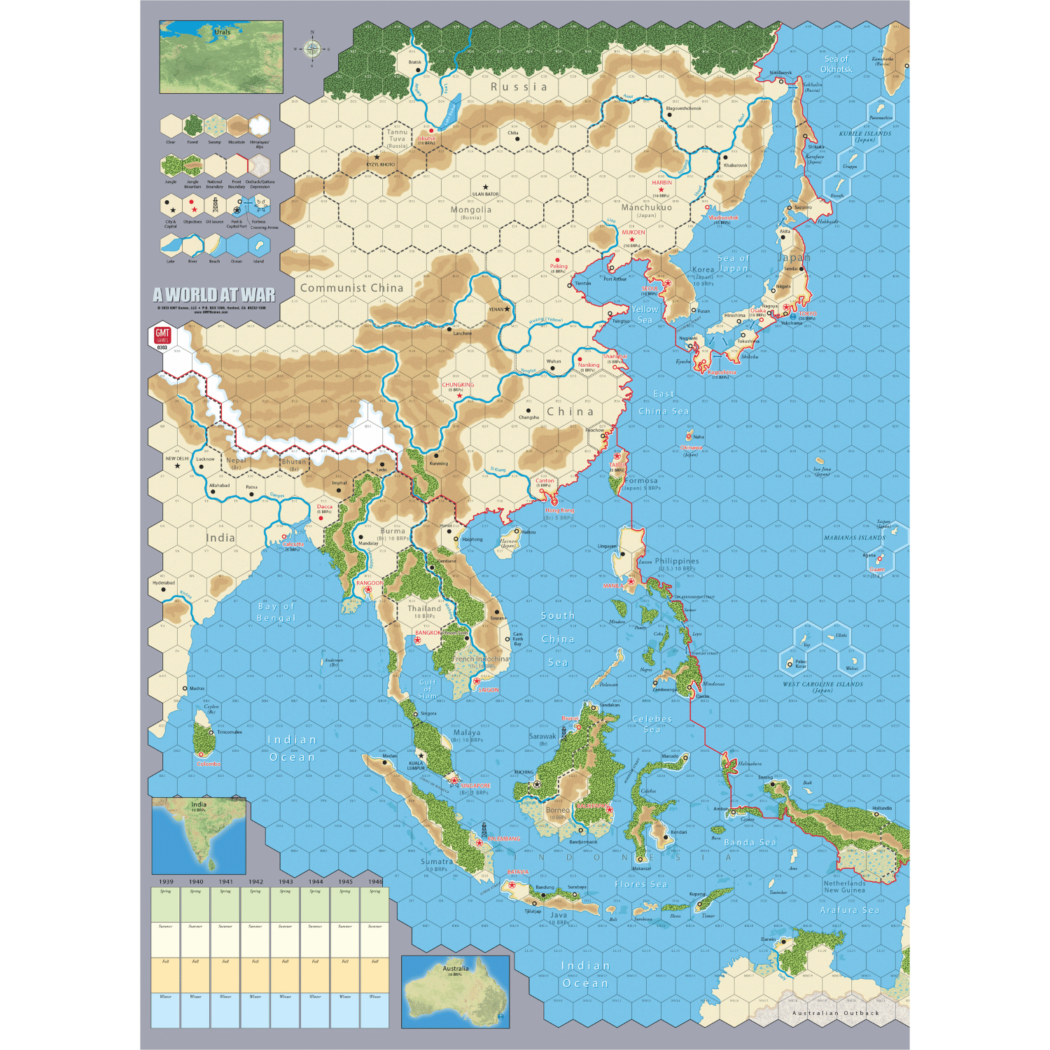 A World at War: Mounted Maps - Game Nerdz