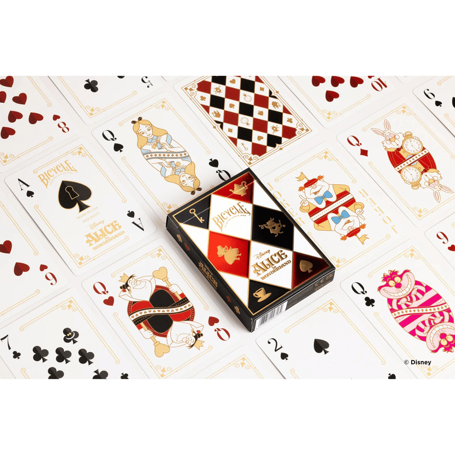Bicycle Playing Cards: Disney - Alice in Wonderland - Game Nerdz