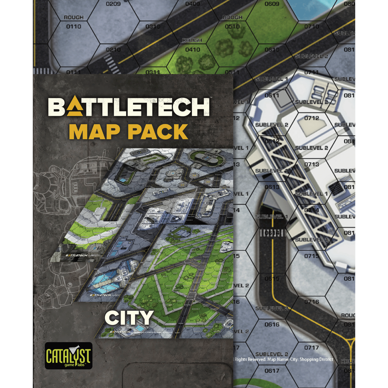 BattleTech: Map Pack - City - Game Nerdz