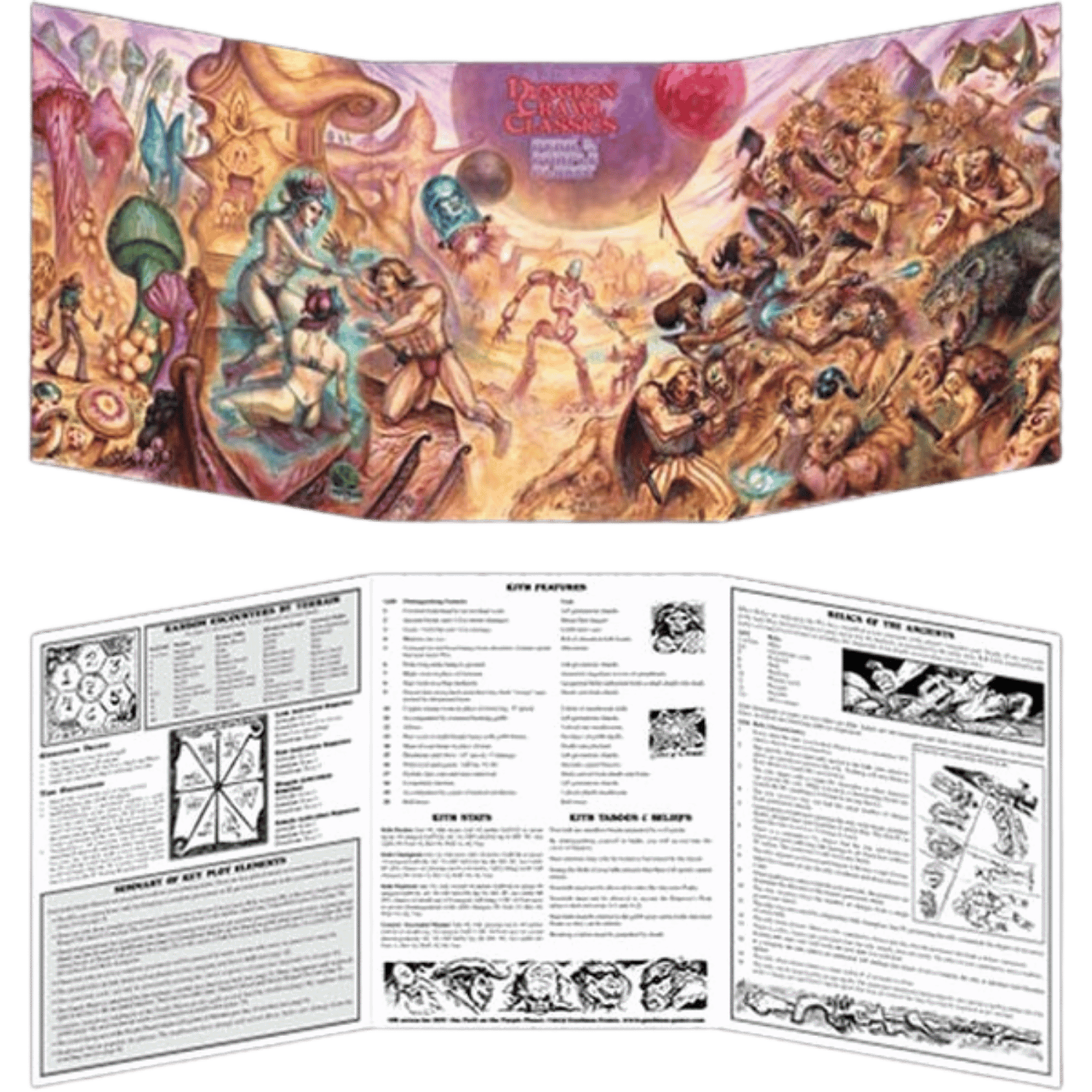 Dungeon Crawl Classics RPG: Purple Planet Judge's Screen - Game Nerdz