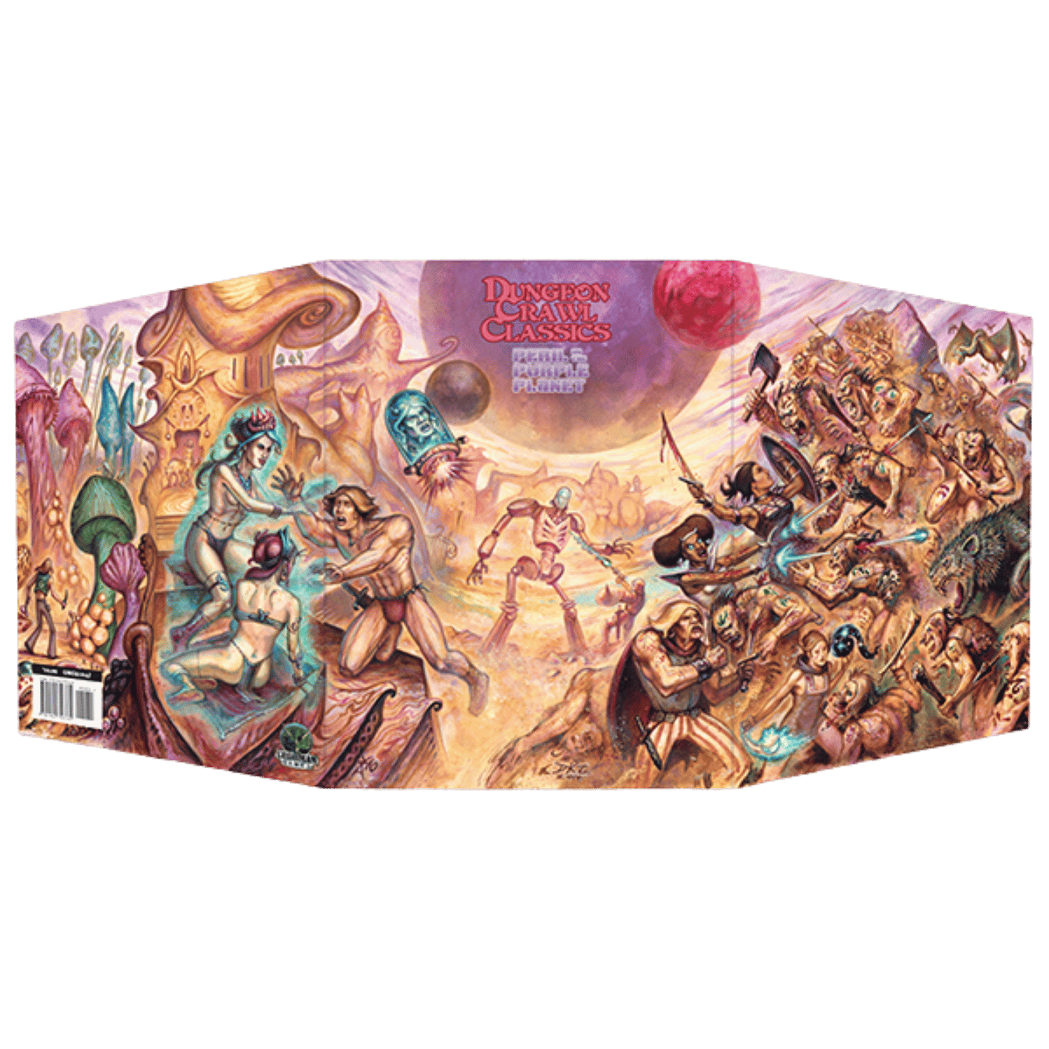 Dungeon Crawl Classics RPG: Purple Planet Judge's Screen - Game Nerdz