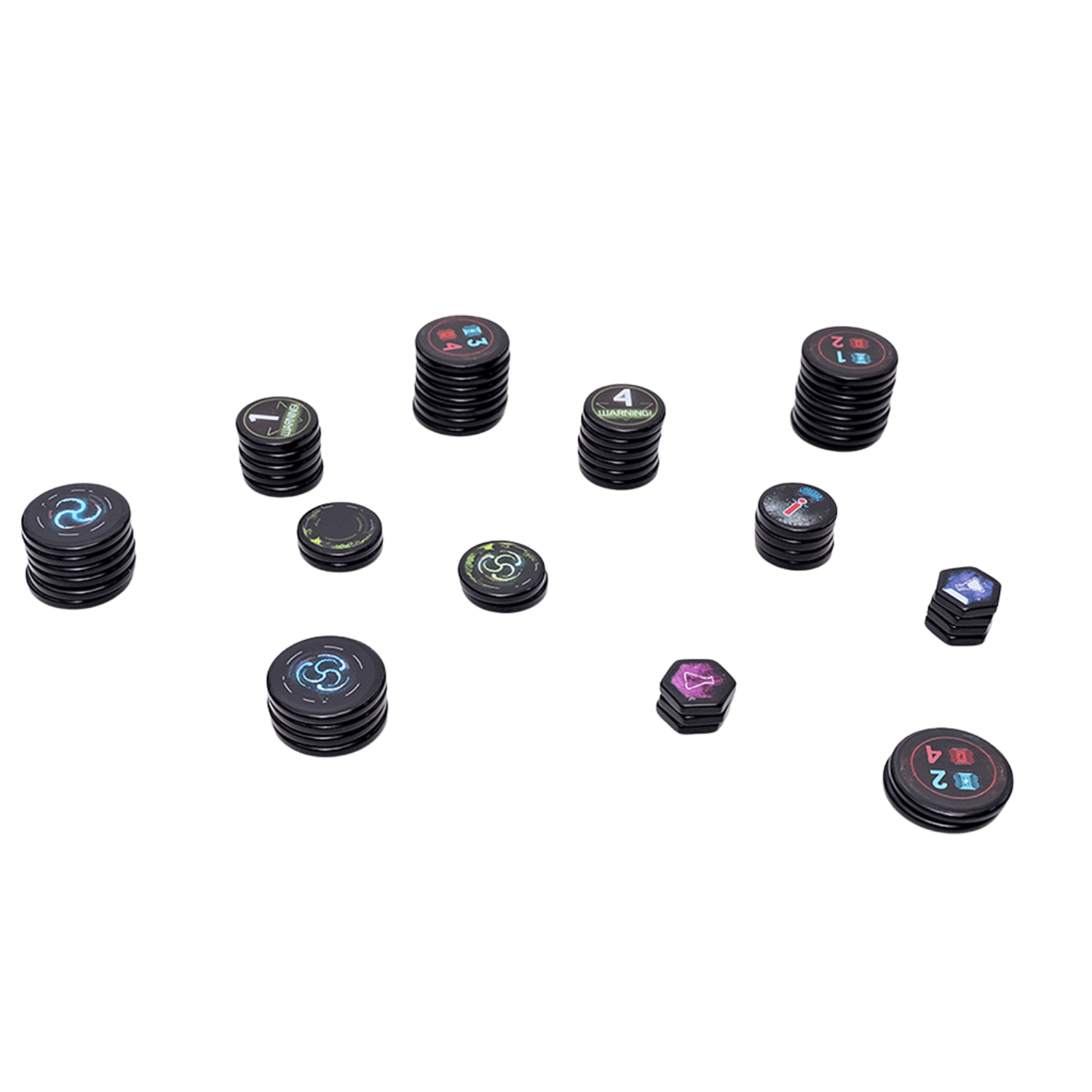 Nemesis: Lockdown - Acrylic Tokens Pack - Game Nerdz