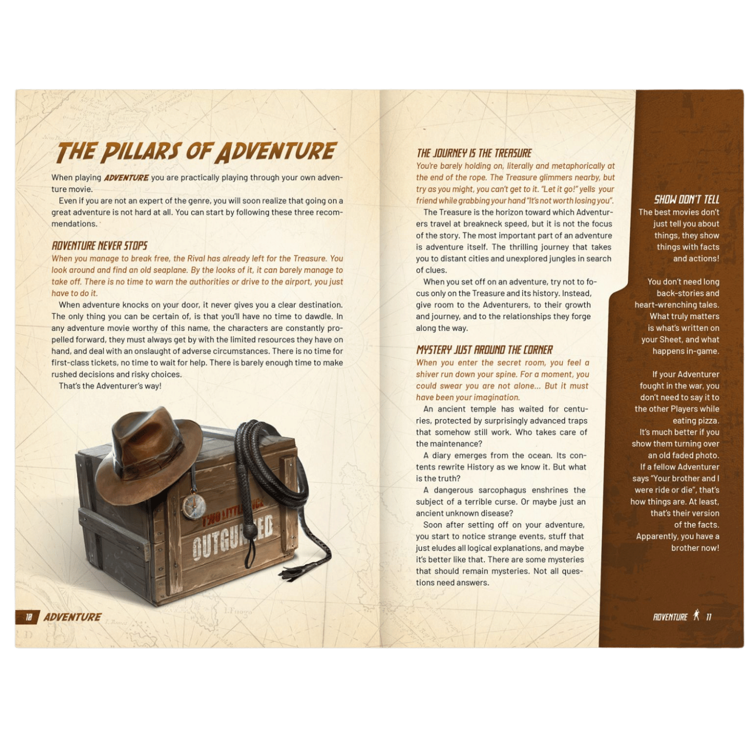 Outgunned Adventure RPG: Core Rulebook - Game Nerdz