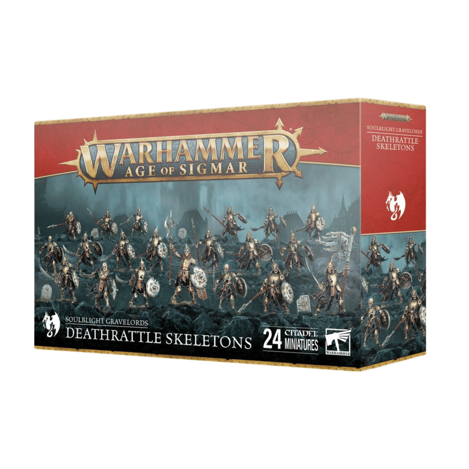 Warhammer Age of Sigmar: Soulblight Gravelords - Deathrattle Skeletons ...