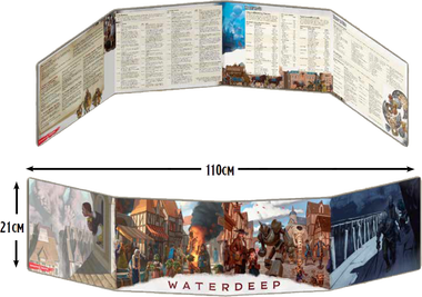 Dungeons & Dragons RPG: Waterdeep Dragon Heist - GM Screen - Game Nerdz