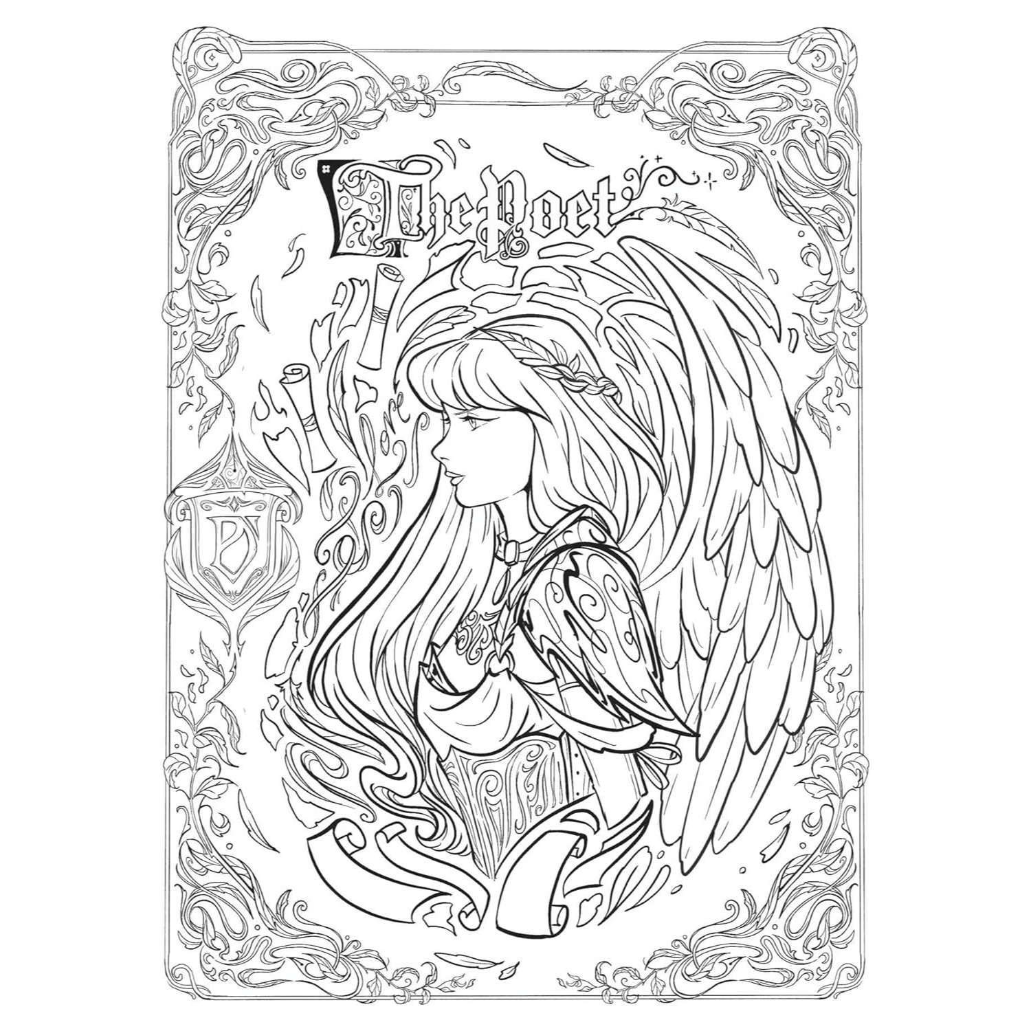 coloring book knights