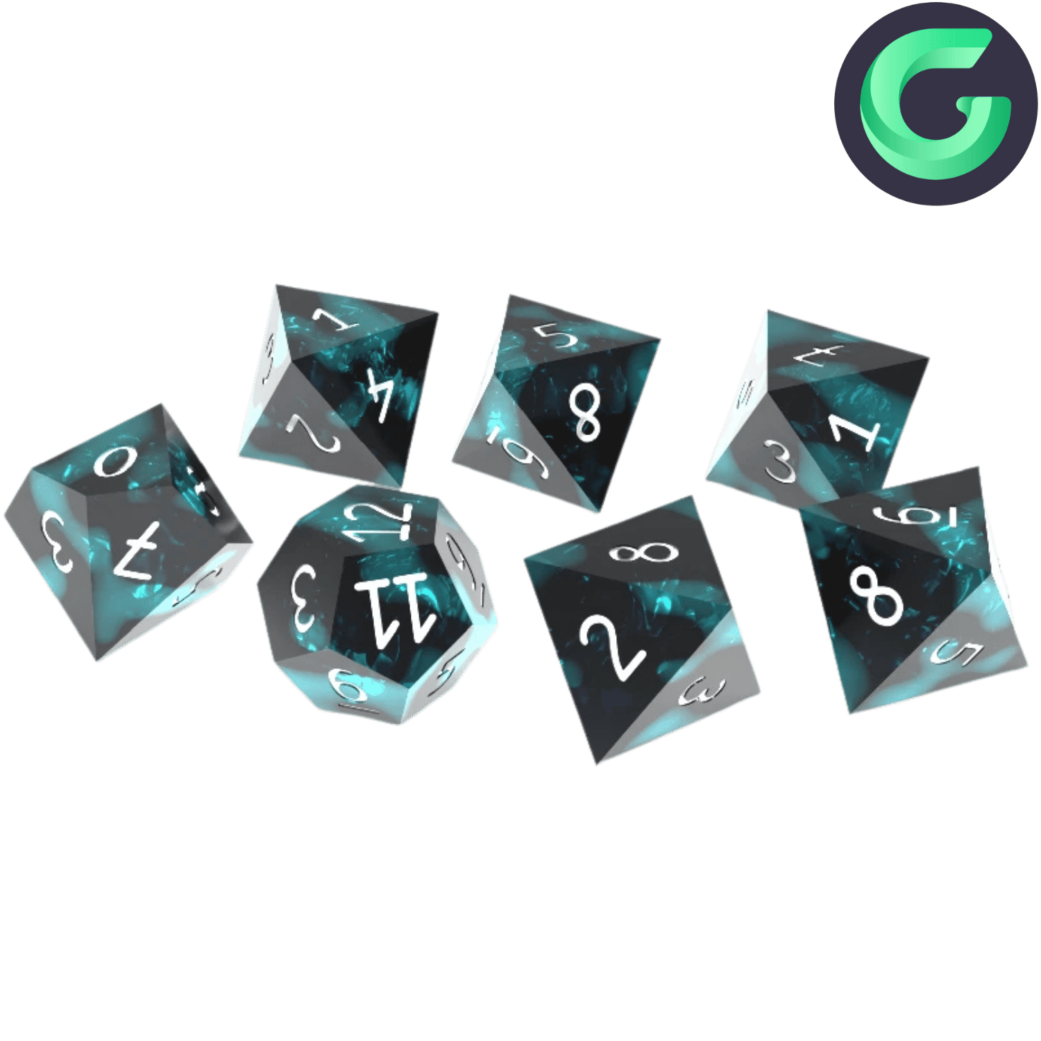 Storyfold: Wildwoods - Resin Dice Set - Game Nerdz