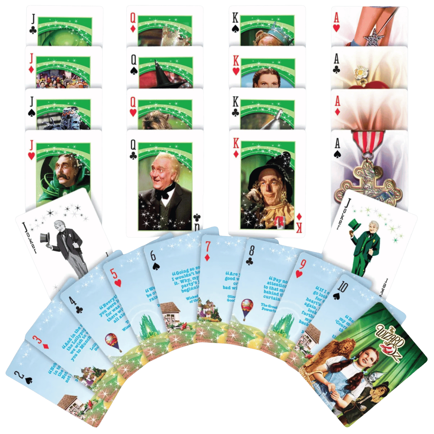 The Wizard of Oz: Playing Cards - Game Nerdz