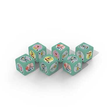 SpongeBob SquarePants: D6 Dice Set (6ct) - Game Nerdz