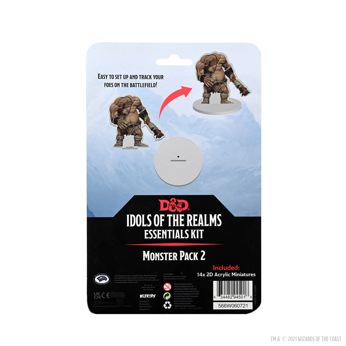 Dungeons & Dragons 2D Miniatures: Idols of the Realms - Essentials Kit ...