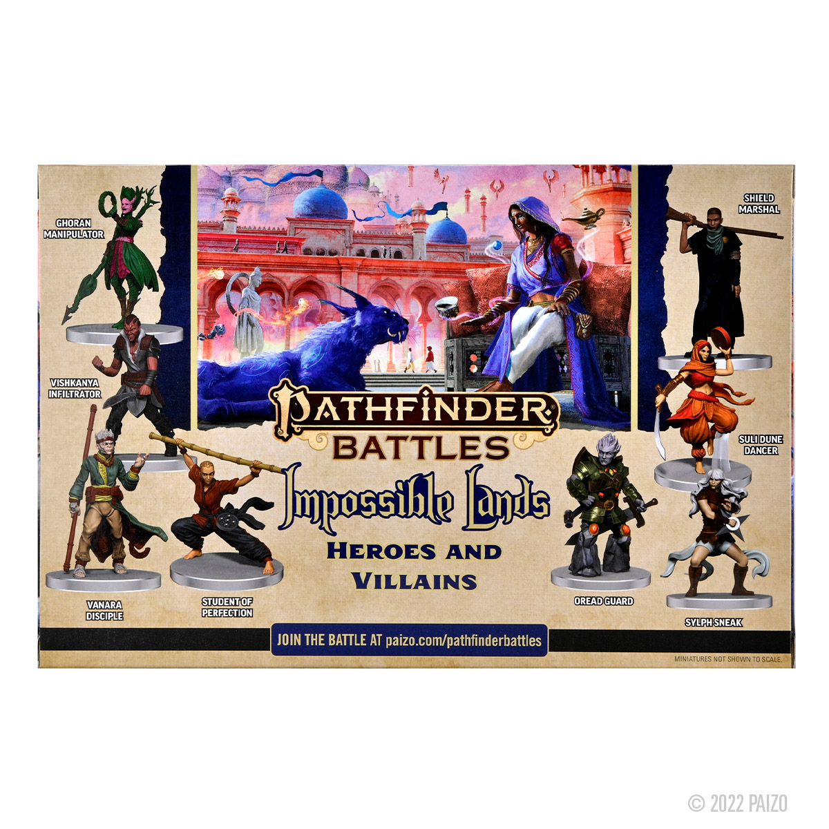 Pathfinder Battles Miniatures: Impossible Lands - Heroes & Villains ...