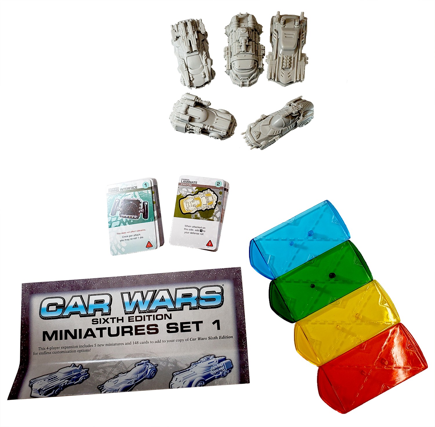 Car Wars Sixth Edition: Miniatures Set 1 - Game Nerdz