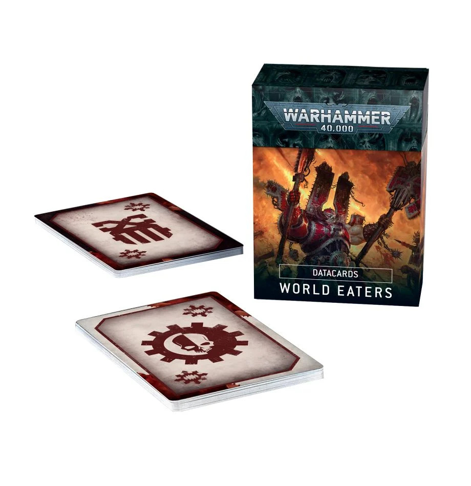 Warhammer 40K: Datacards - World Eaters - Game Nerdz