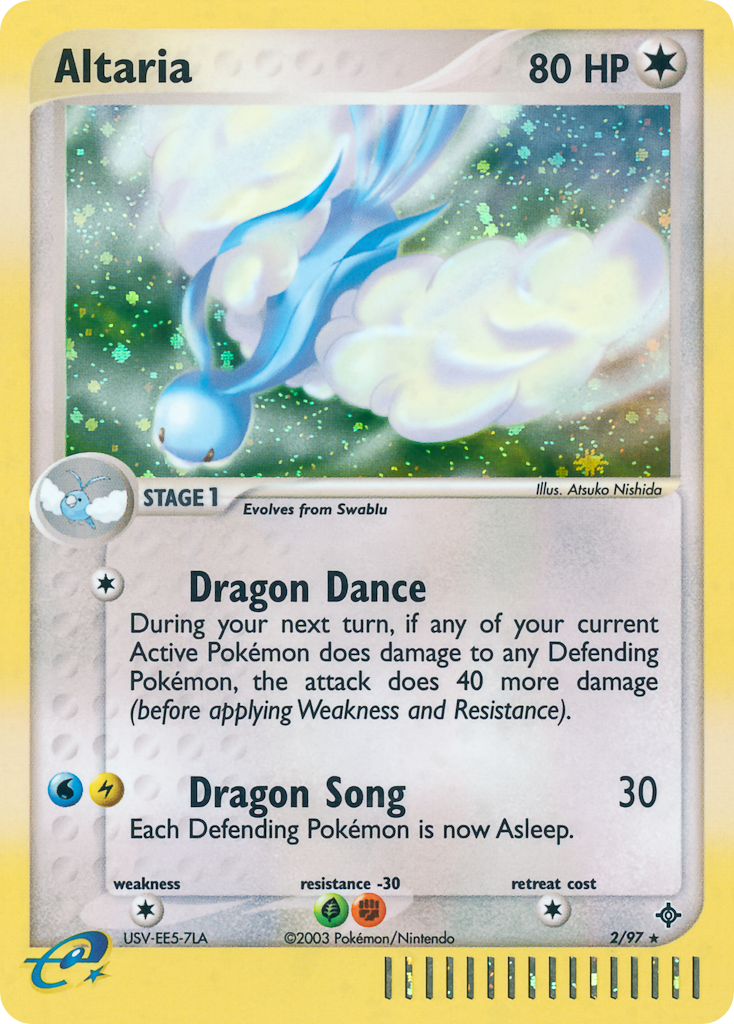 Pokemon Altaria Card