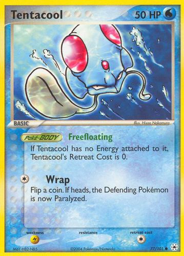 Tentacool 77/101 - Hidden Legends - Game Nerdz