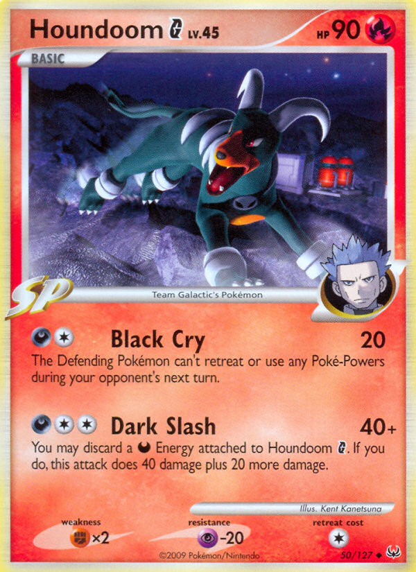 Houndoom Pokemon Card