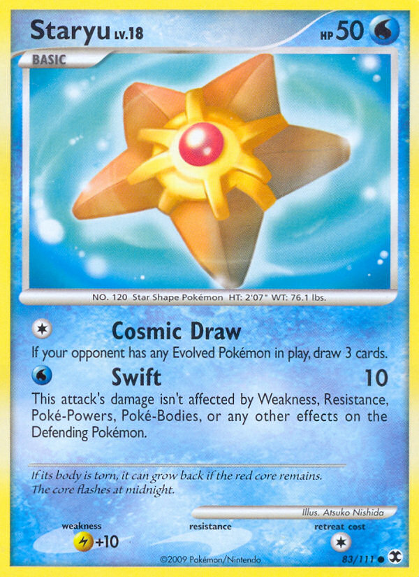 Staryu Card