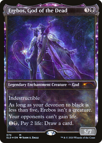 Erebos, God of the Dead (SLD-074) - Secret Lair Drop: (enchantment ...