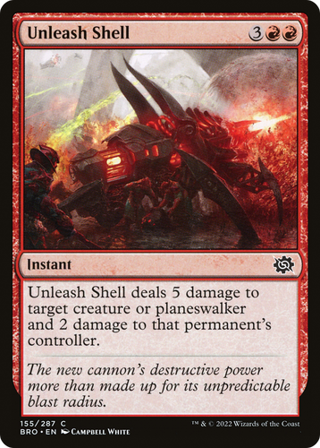 Unleash Shell The Brothers War Game Nerdz