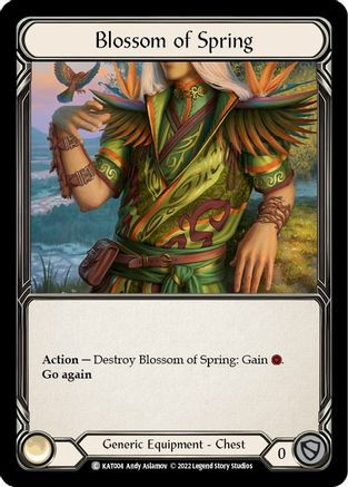 Blossom of Spring (KAT004) Blitz Deck: Outsiders - Katsu - Game Nerdz