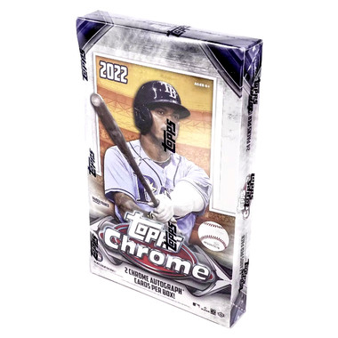 2022 Topps Chrome Baseball Hobby Box w/ 1 2022 Silver Pack - Game Nerdz