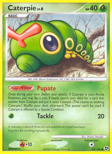 Caterpie 63/106 - Great Encounters - Game Nerdz