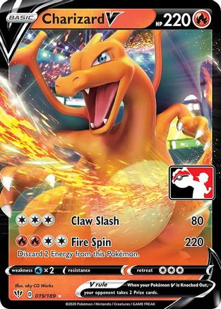 Charizard V 19 - Prize Pack Series Cards Holofoil - Game Nerdz