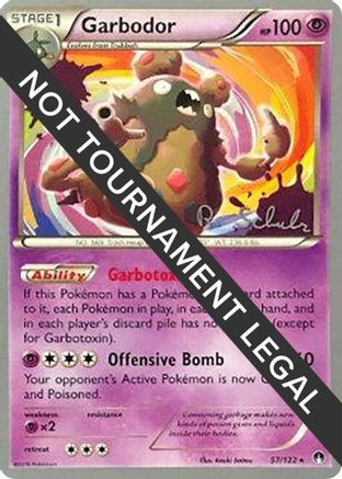 Garbodor Ex Card