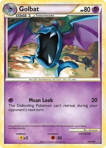 Golbat 30/95 - HSUnleashed Reverse Holofoil - Game Nerdz