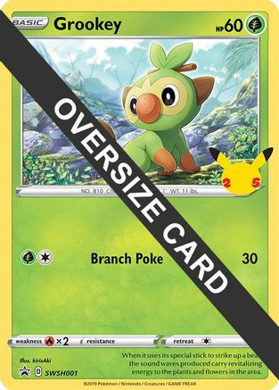 Grookey SWSH001 - First Partner Pack - Game Nerdz