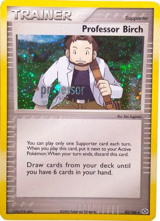 Professor Birch (2006) 82 - Professor Program Promos Holofoil - Game Nerdz
