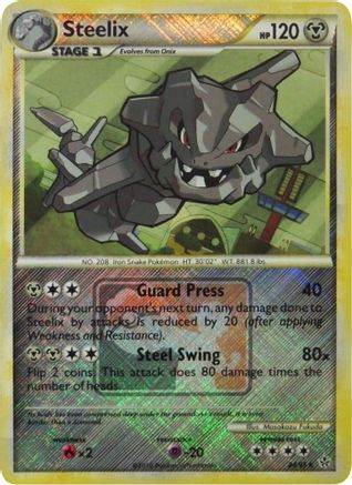 Steelix - 24/95 (League Promo) 24 - League Championship Cards Reverse ...