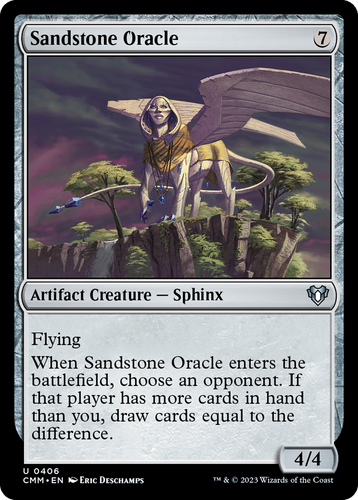 Sandstone Oracle (CMM-406) - Commander Masters Foil - Game Nerdz