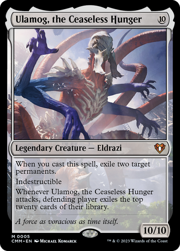 Ulamog, the Ceaseless Hunger (CMM-005) - Commander Masters - Game Nerdz
