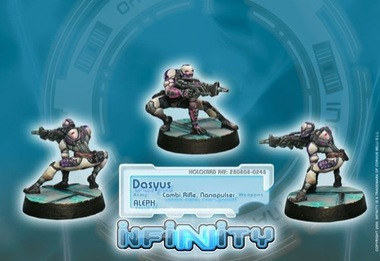 Infinity: ALEPH Dasyus (Combi Rifle) - Game Nerdz