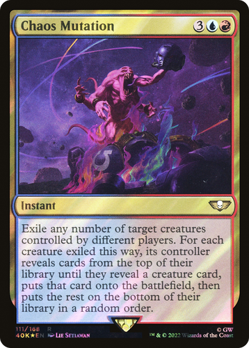 Chaos Mutation (40K-111★) - Warhammer 40,000 Commander Foil - Game Nerdz