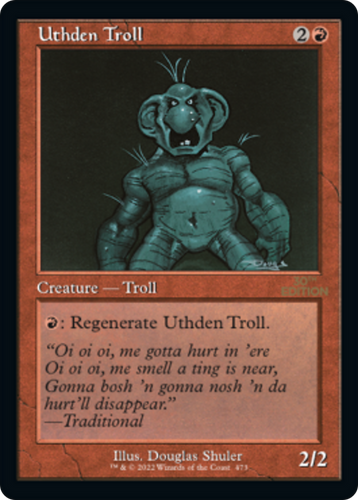 Uthden Troll (30A-473) - 30th Anniversary Edition - Game Nerdz