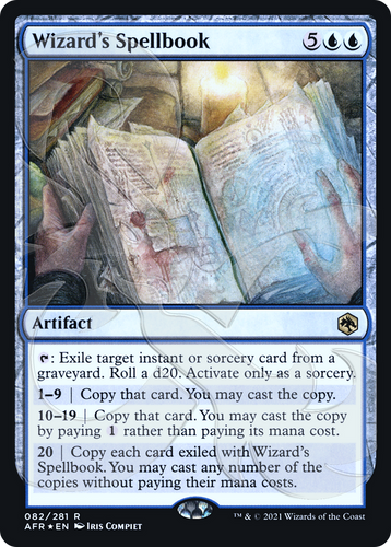 Wizard's Spellbook (AFR&-82A) - Adventures in the Forgotten Realms ...