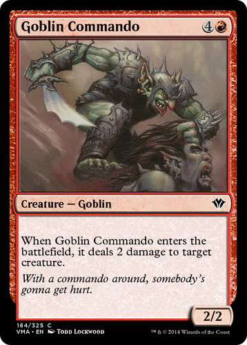Goblin Commando (VMA-164) - Vintage Masters - Game Nerdz